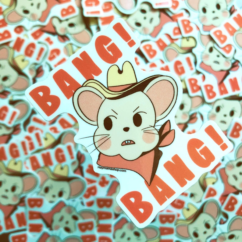 El Ratón Vaquero Sticker | Etsy