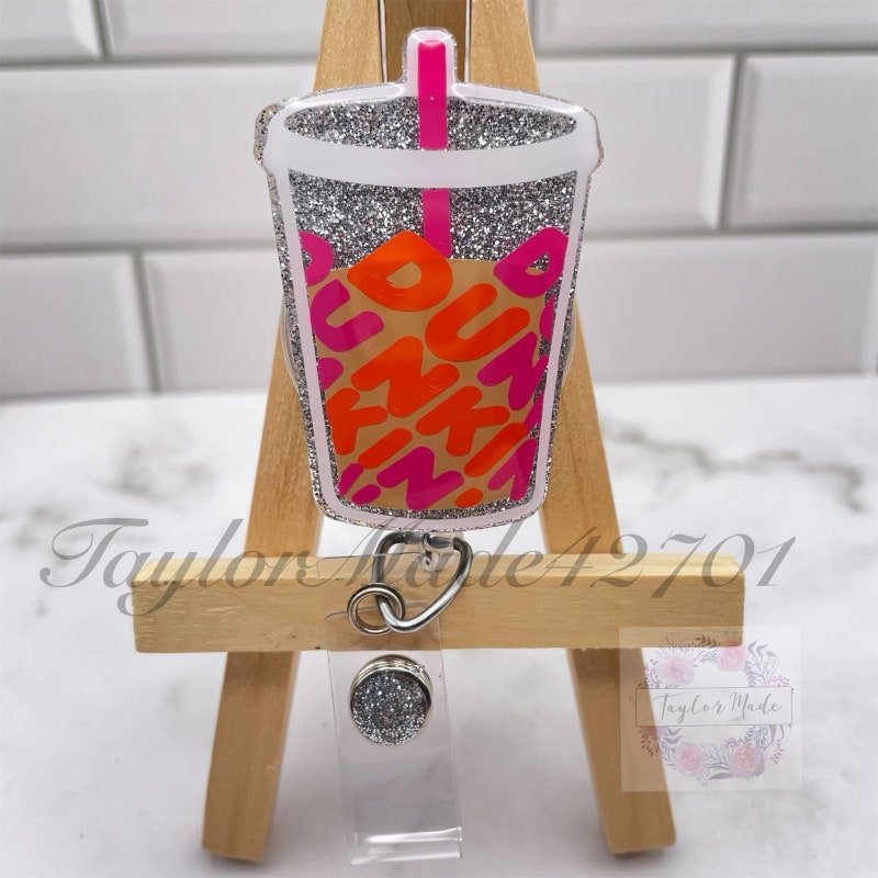 Dunkin Donuts Keychain - Etsy