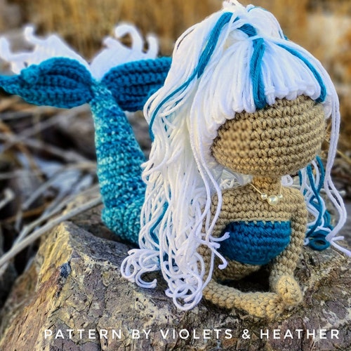 CROCHET PATTERN for Atlantic Mermaid Instant PDF Download. | Etsy