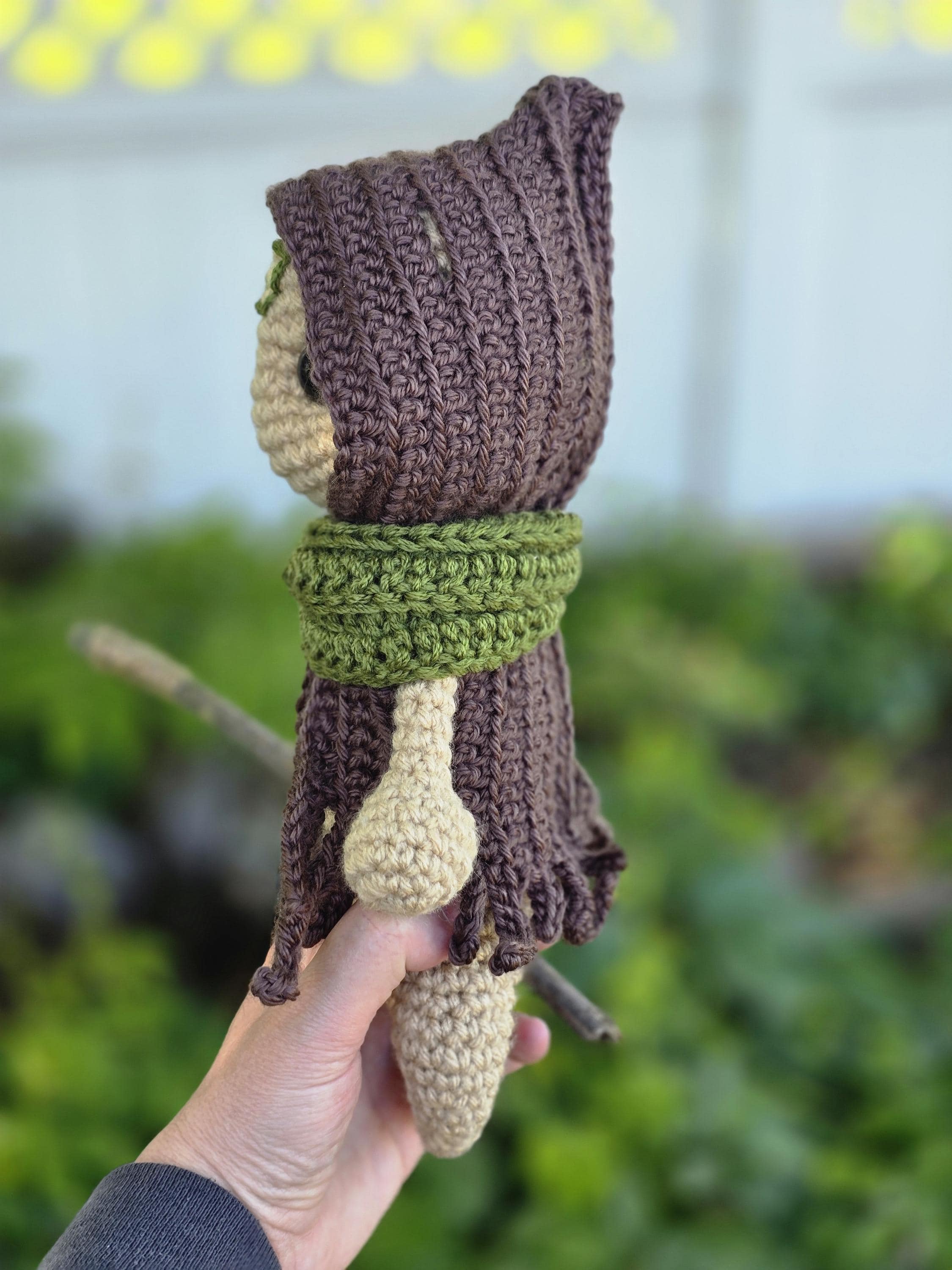 CROCHET PATTERN for Wood Sprite. Earth Elemental, Woodland Elf ...