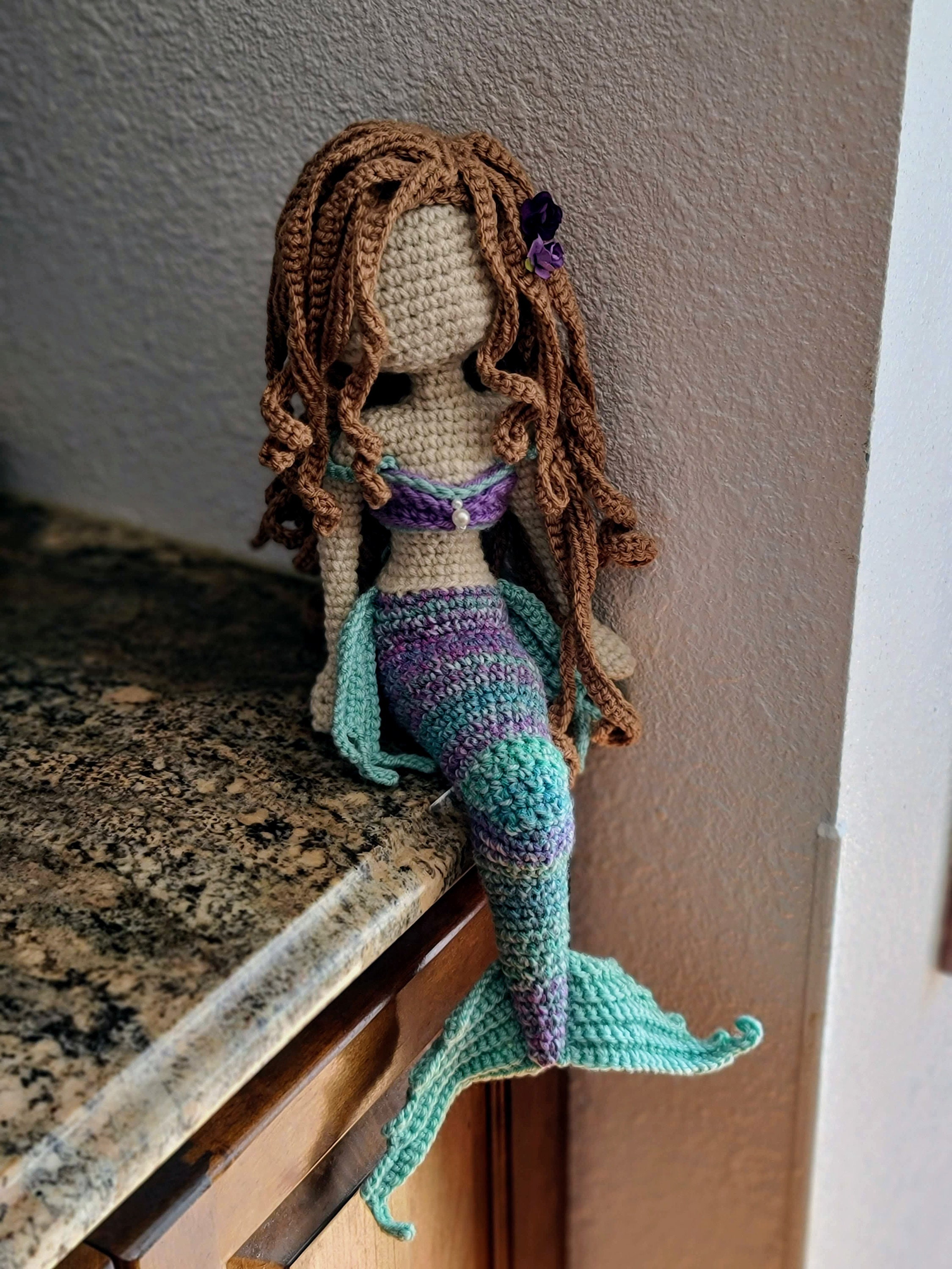 CROCHET PATTERN for Pacific Mermaid, Instant PDF Download. Amigurumi ...