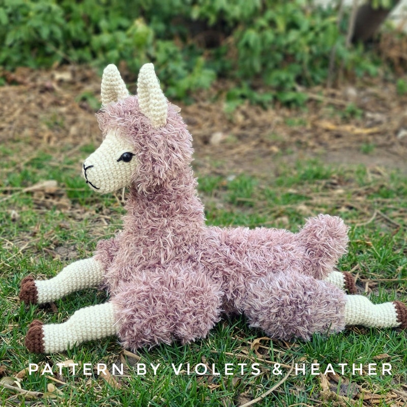 Crochet Llama Pattern - Etsy