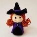 KNITTING PATTERN for Little Knit Witch Doll, Halloween Patterns ...