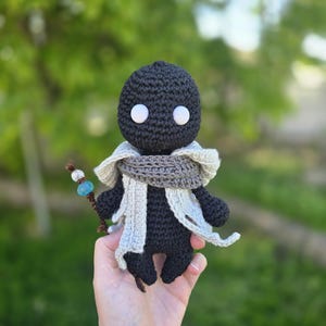 CROCHET PATTERN for Shadow Wraith & His Spirit Companion. Amigurumi ...