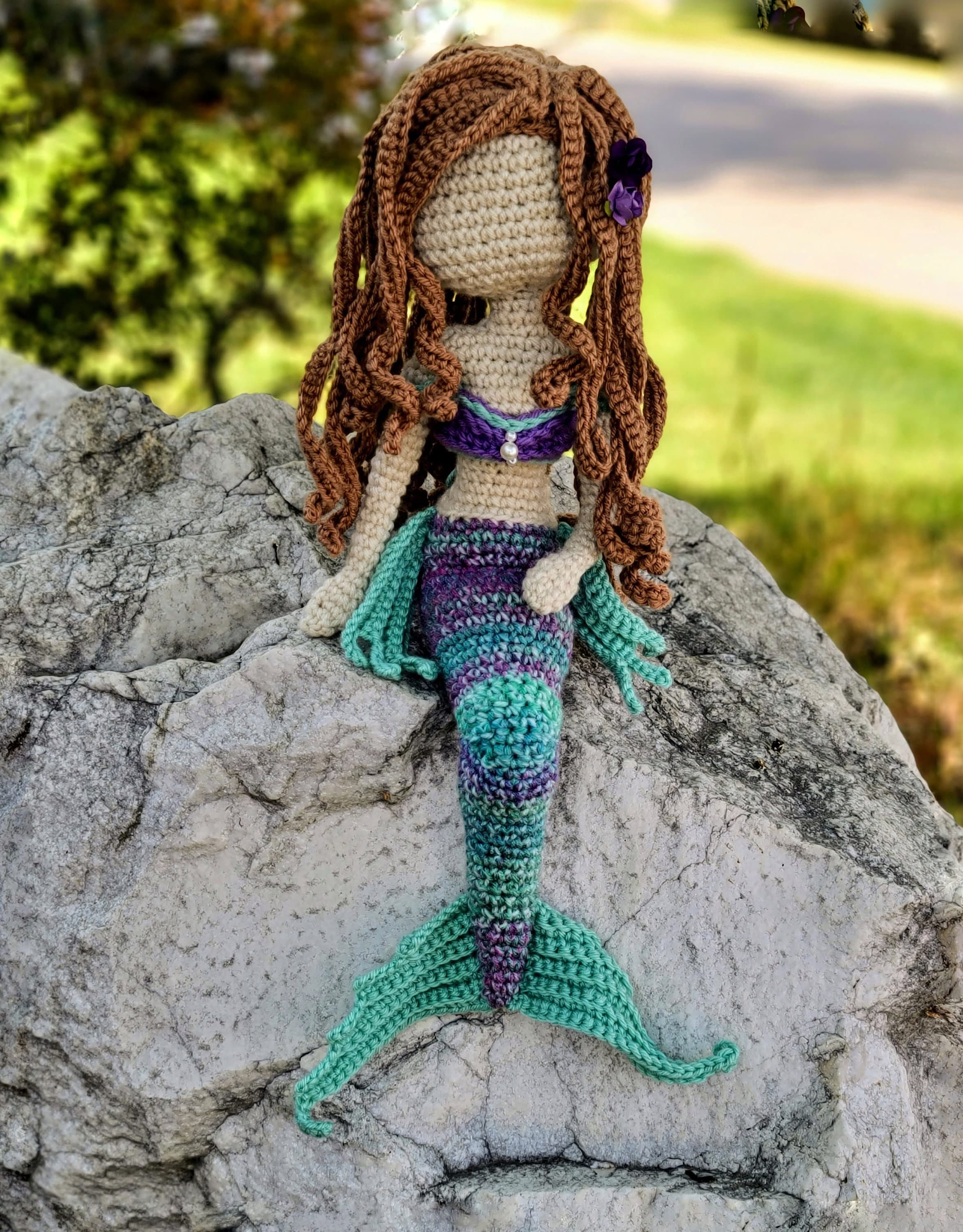 CROCHET PATTERN for Pacific Mermaid, Instant PDF Download. Amigurumi ...
