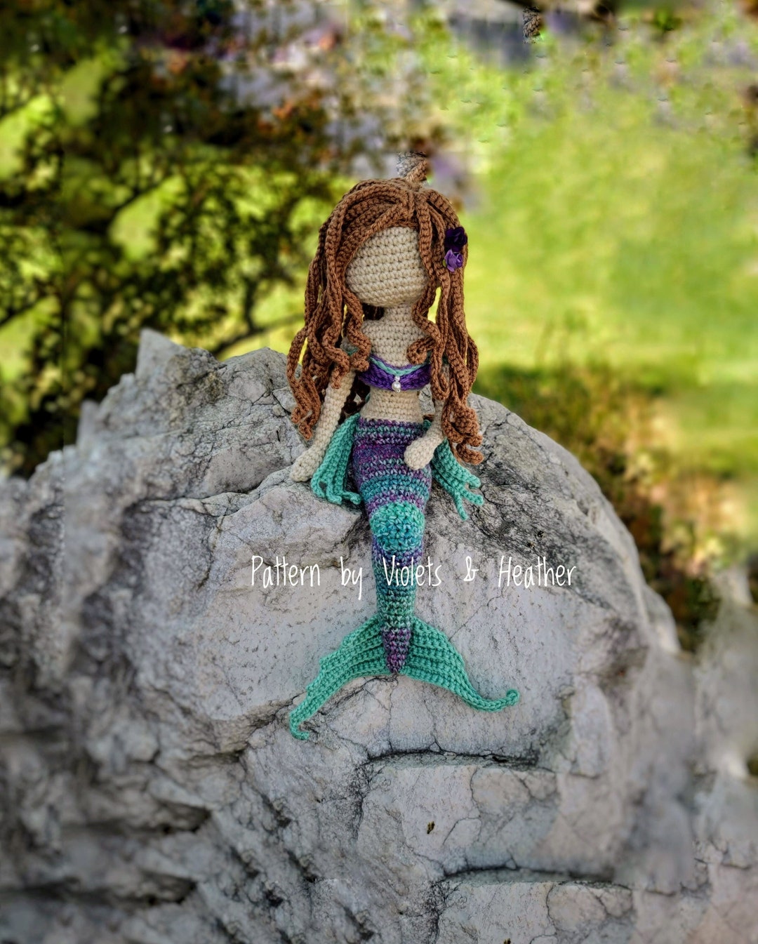 CROCHET PATTERN for Pacific Mermaid, Instant PDF Download. Amigurumi ...