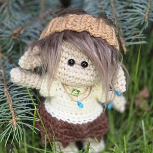 CROCHET PATTERN for Magical Healer Troll. Cute Amigurumi Pixie. Earth ...