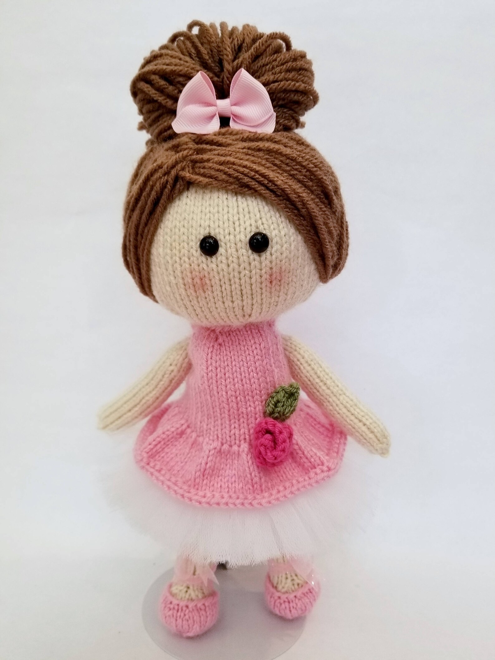 KNITTING PATTERN for Ballerina Knit Doll, Instant PDF Pattern Download ...
