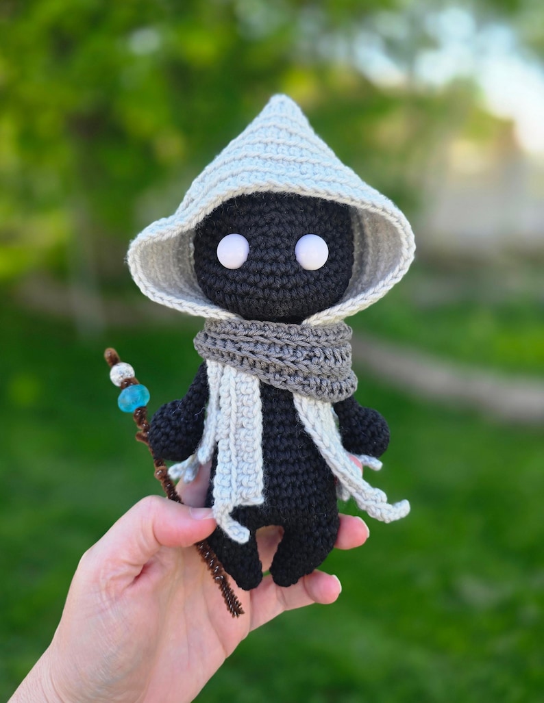 CROCHET PATTERN for Shadow Wraith & His Spirit Companion. Amigurumi ...