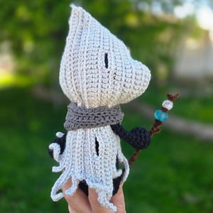 CROCHET PATTERN for Shadow Wraith & His Spirit Companion. Amigurumi ...
