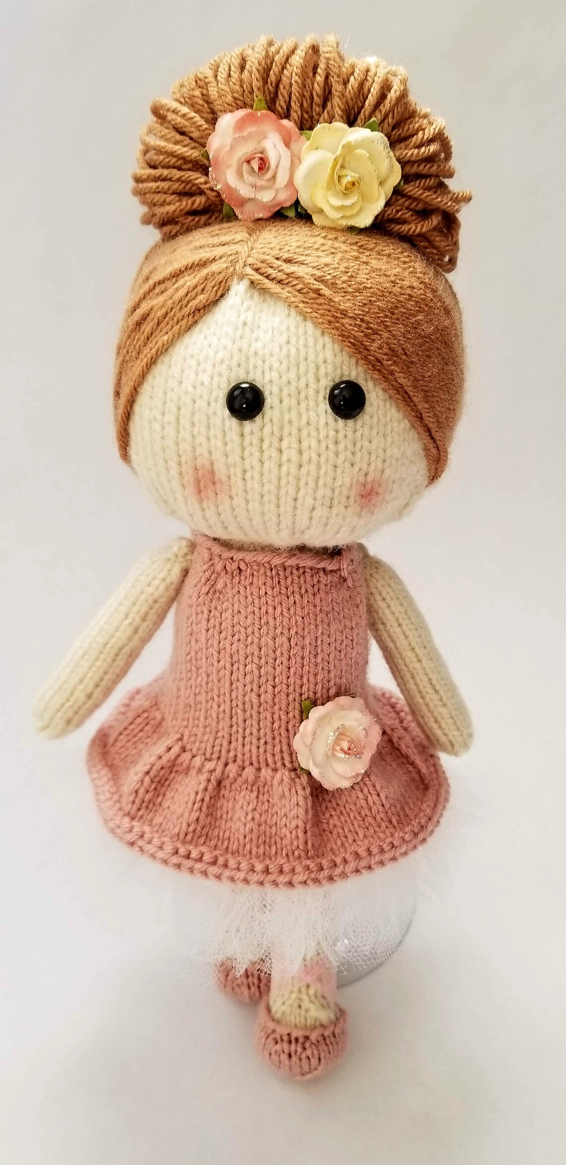 KNITTING PATTERN for Ballerina Knit Doll, Instant PDF Pattern Download ...
