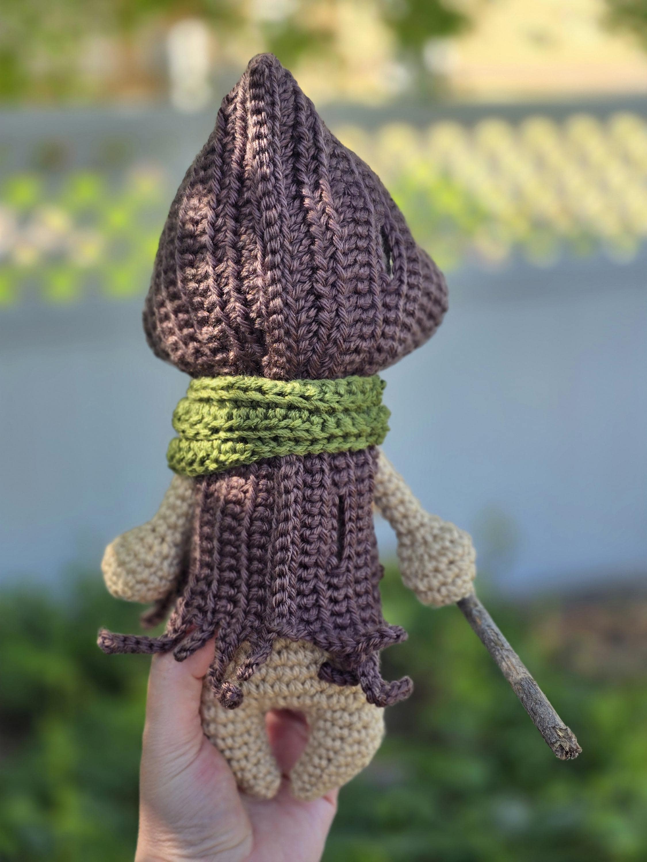 CROCHET PATTERN for Wood Sprite. Earth Elemental, Woodland Elf ...