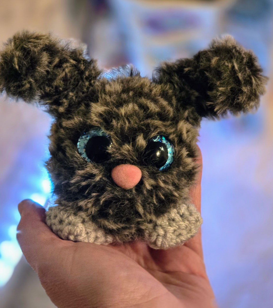 CROCHET PATTERN for Dust Bunny, Cute Bunny Amigurumi, Cute Rabbit ...