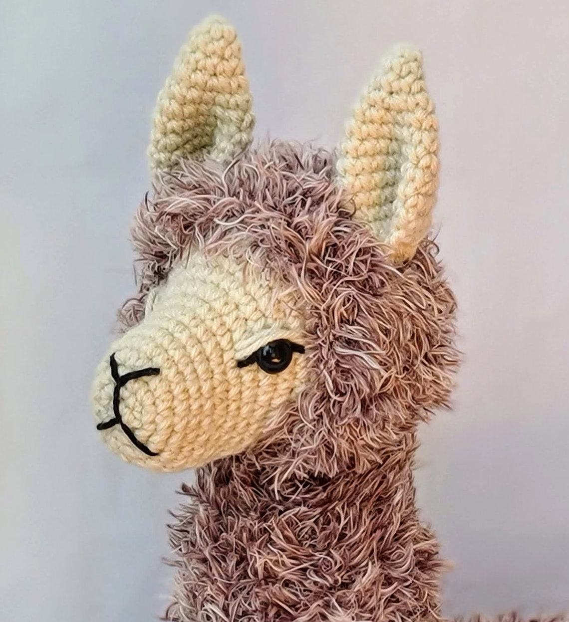 CROCHET PATTERN for Lounging Llama.crochet Llama - Etsy