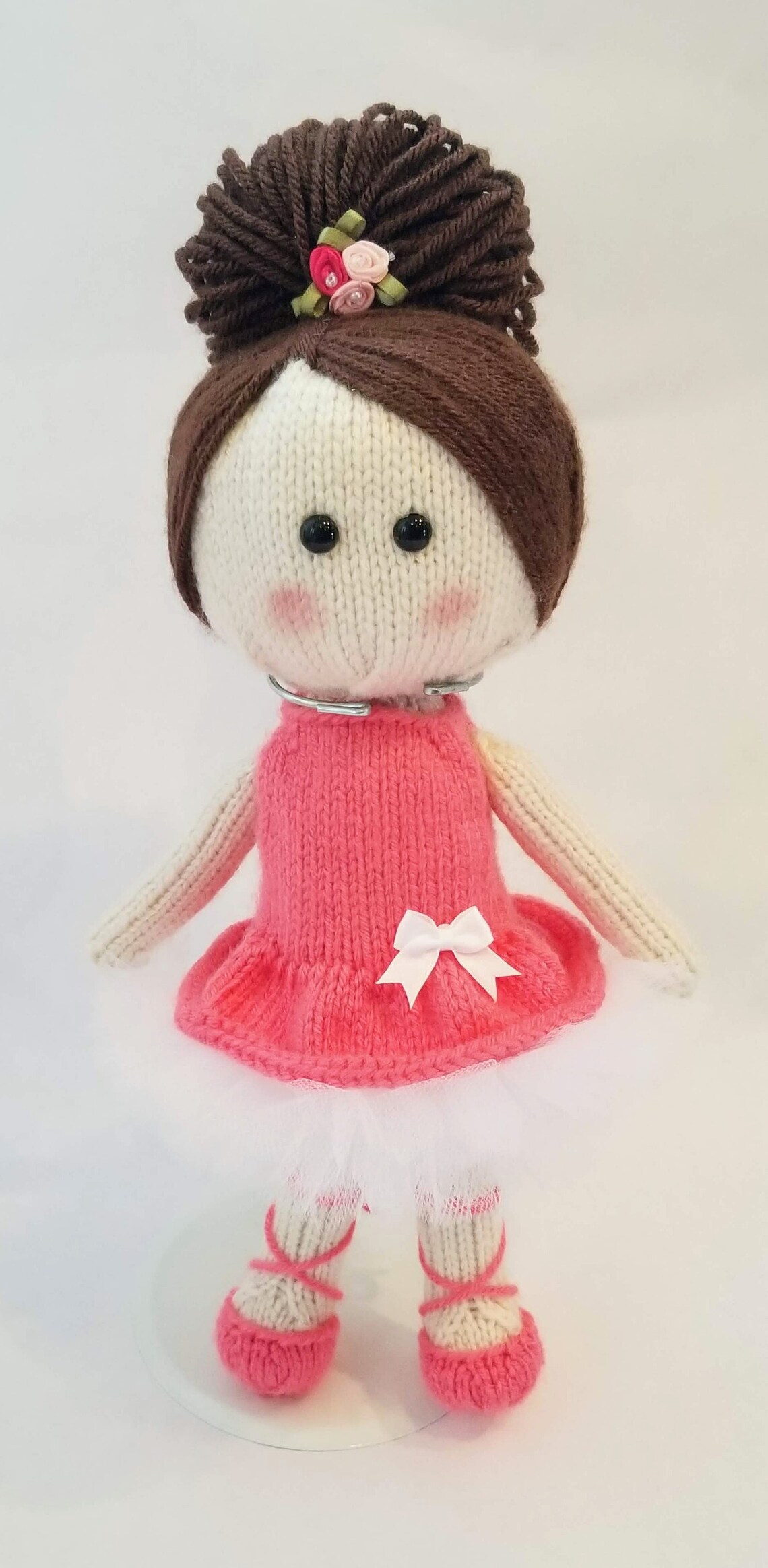 KNITTING PATTERN for Ballerina Knit Doll, Instant PDF Pattern Download ...