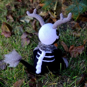 CROCHET PATTERN for Little Cryptid Amigurumi, Cute Monster Pattern, Skull Goth Halloween Decor ...