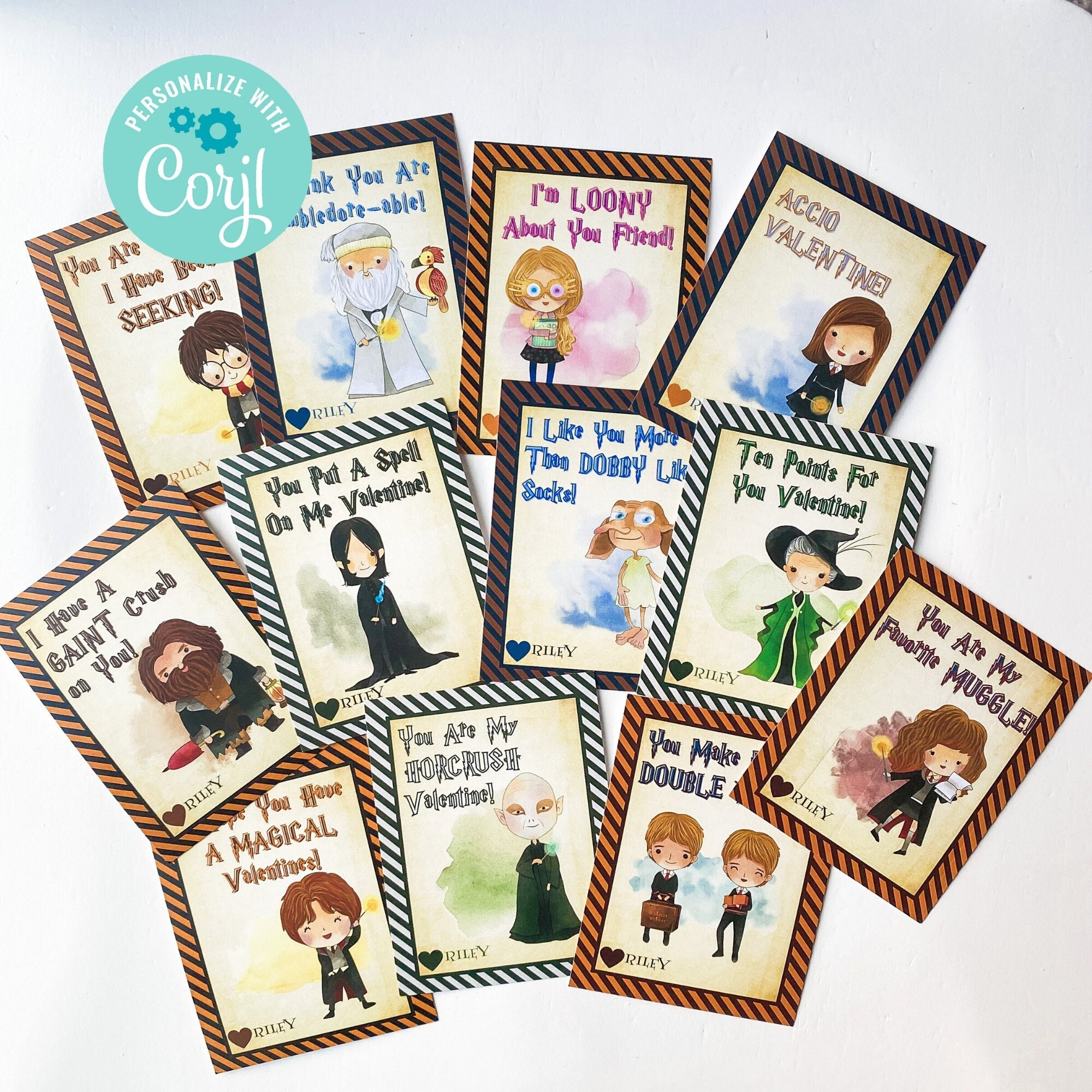 Harry Potter Valentines For Friends