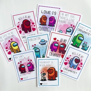 Among Us SUS Valentine - Etsy