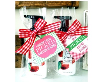 PRINTABLE I Couldn't Have PICKED A Better Teacher Tag Instant Download ...