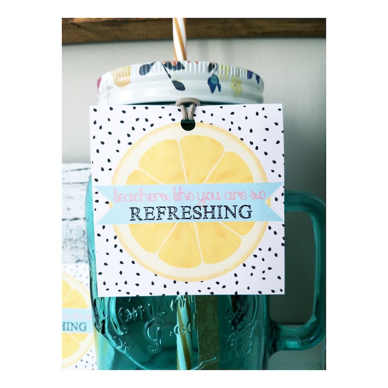 Teachers Like You Are so Refreshing Tag - Etsy