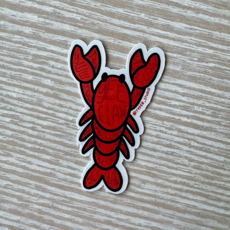 Yee Claw Sticker - Etsy