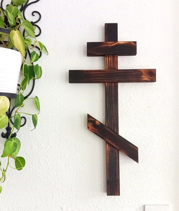 Three Bar Cross Handmade Beautiful Spiritual Centerpiece - Etsy