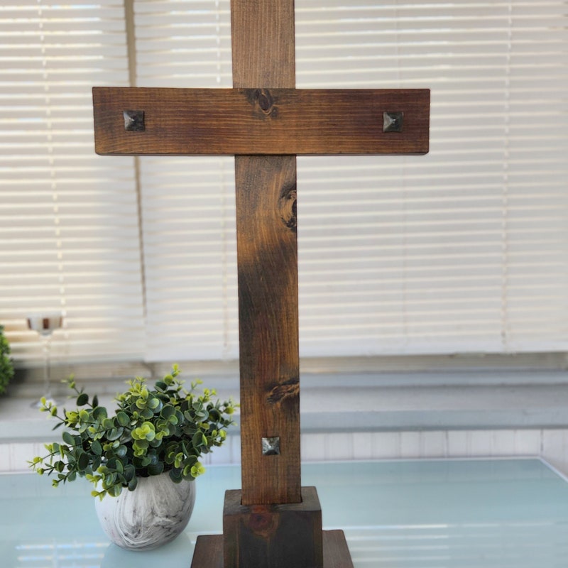 Outdoor Lighted Cross - Etsy