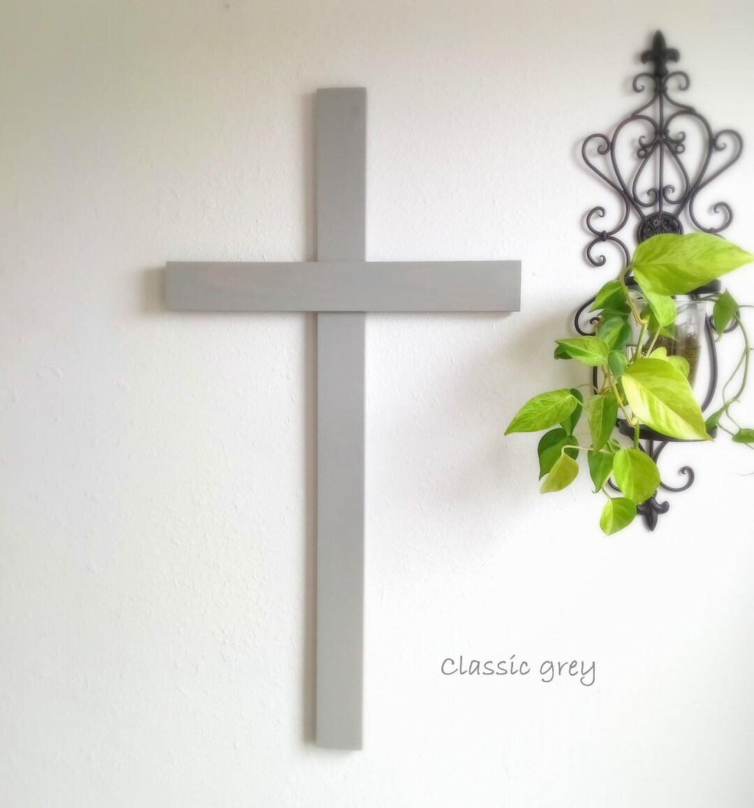 Large Wooden Cross Home Blessing Memorial Yard Cross - Etsy