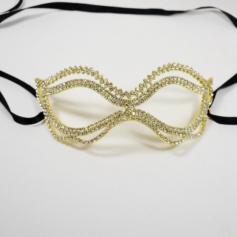 Gold Masquerade Mask Masquerade Mask Eye Mask New Year - Etsy