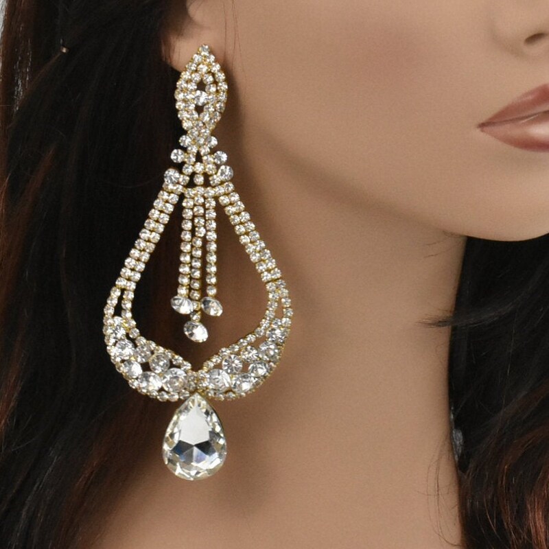 Candelabra Chandelier Earrings - Etsy