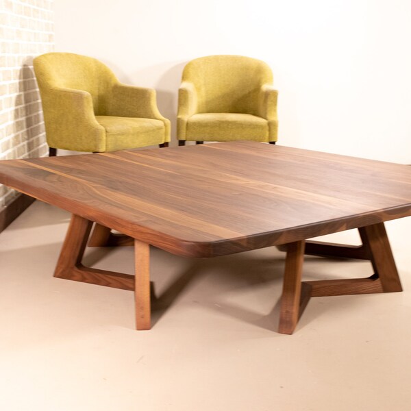 Walnut Coffee Table - Etsy