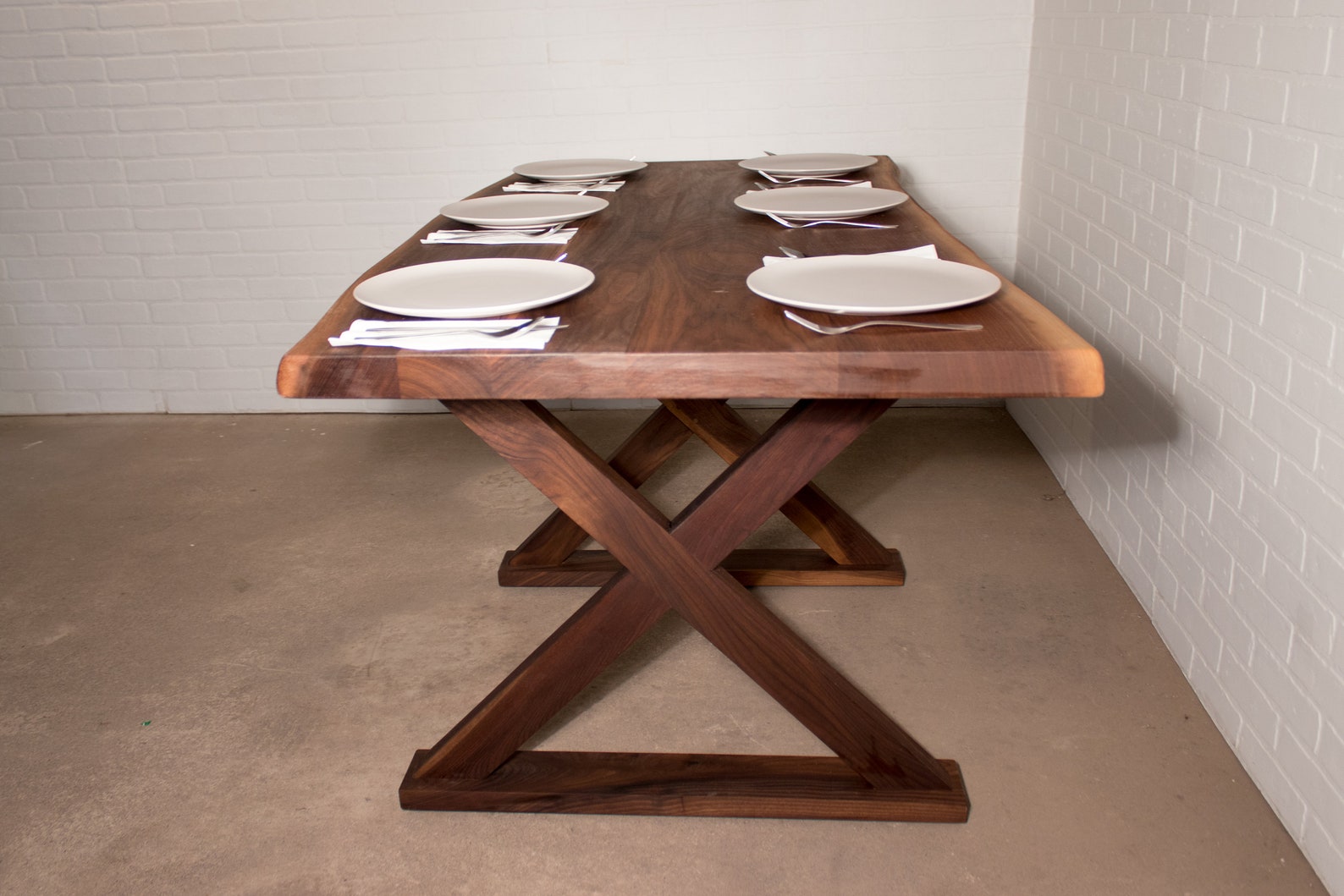 Farmhouse Dining Table Rustic Live Edge Table Live Edge - Etsy