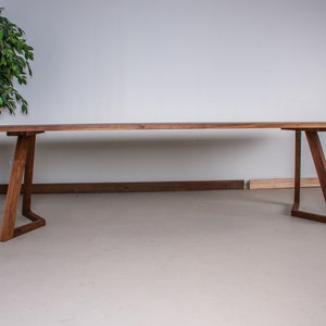 Custom Walnut Table, Custom Dining Table 120", Wood Dining Table 10 ...