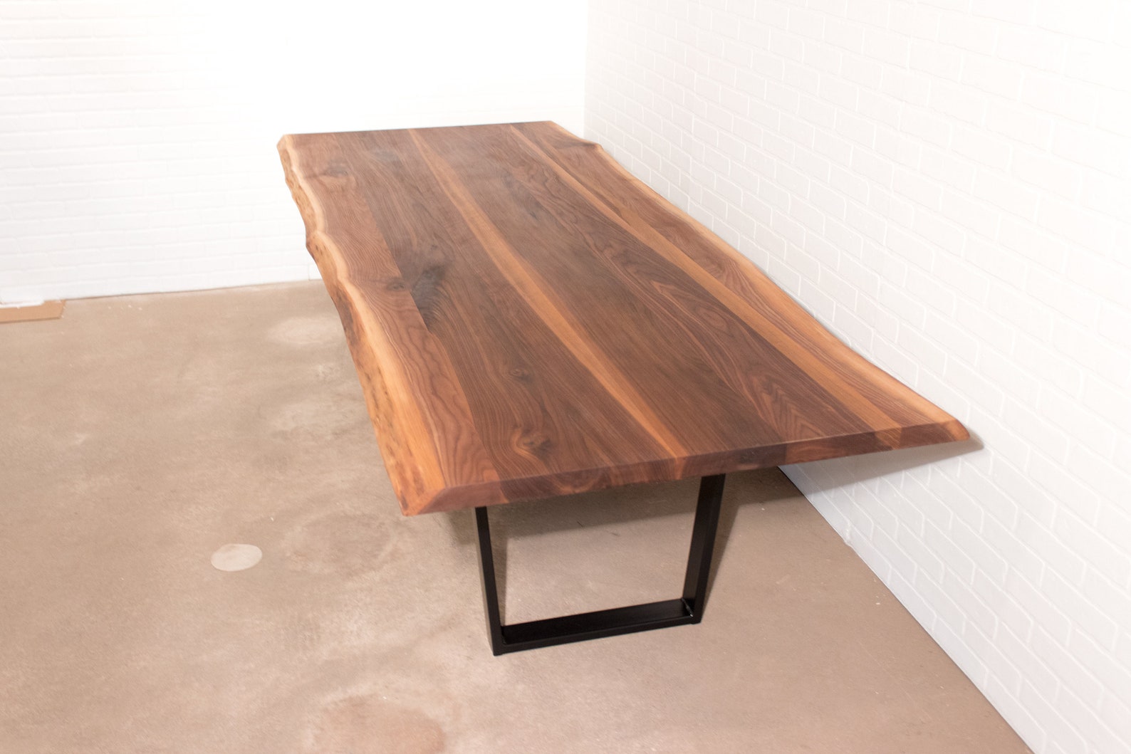 Live Edge Dining Table Long Walnut Table 9 Foot Dining - Etsy