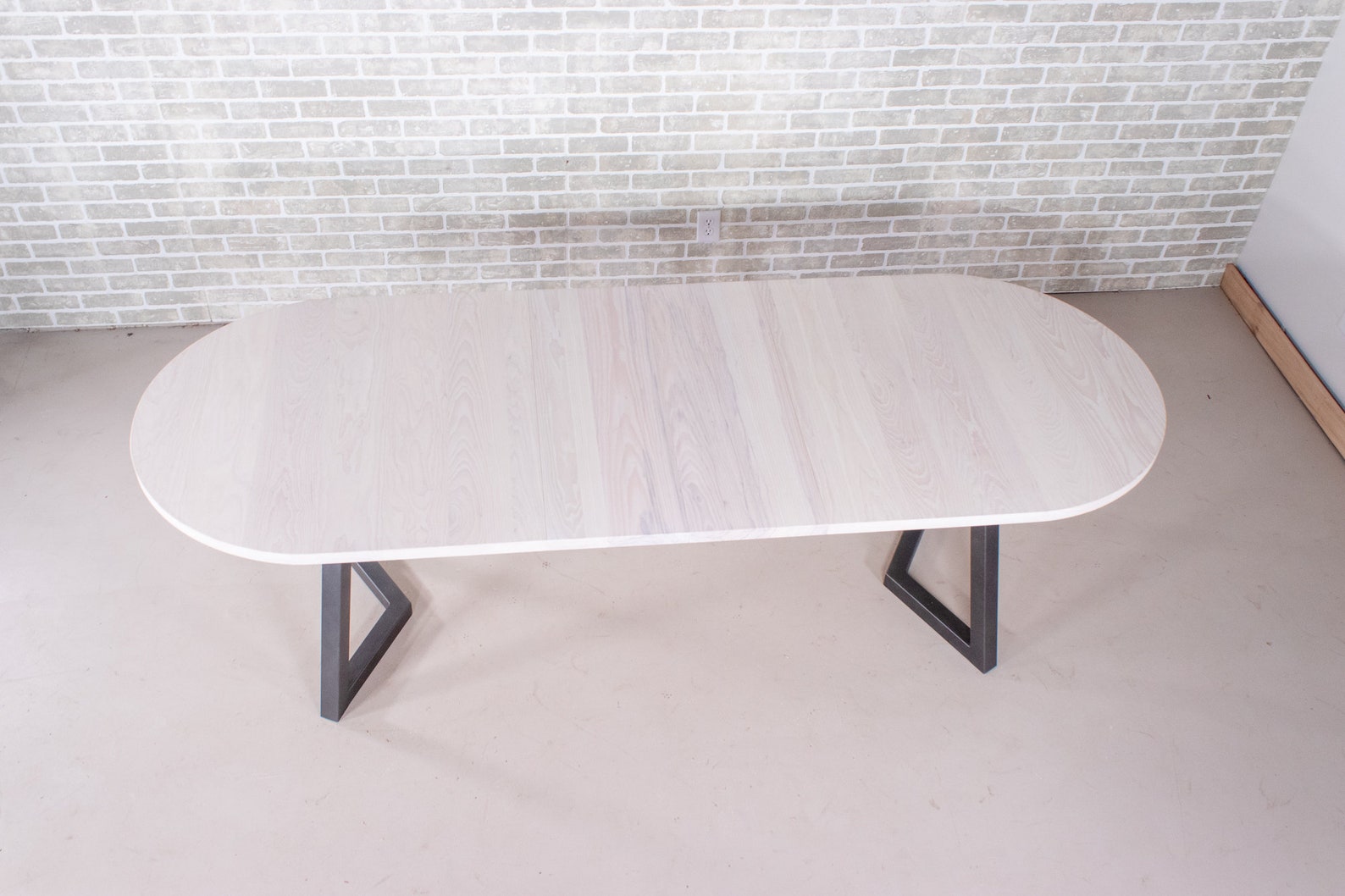 Extendable Kitchen Table White Oval Dining Table With Leaves - Etsy
