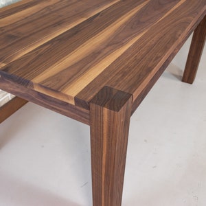 Small Dining Table for 2 or 4, Apartment Dining Table, Wood Table With ...
