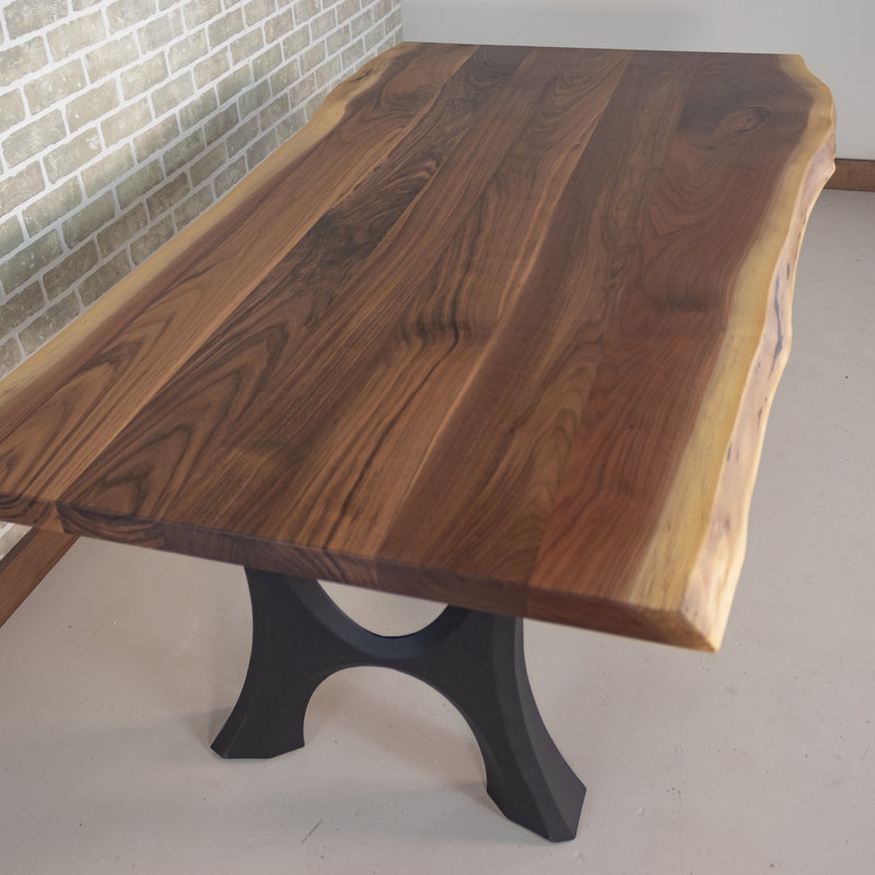 Wood Slab Table - Etsy