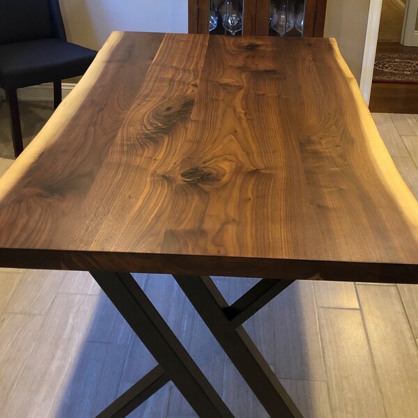 Live Edge Dining Table - Etsy