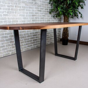 Oval Wood Dining Table, Racetrack Shaped Wood Dinner Table, Natural ...