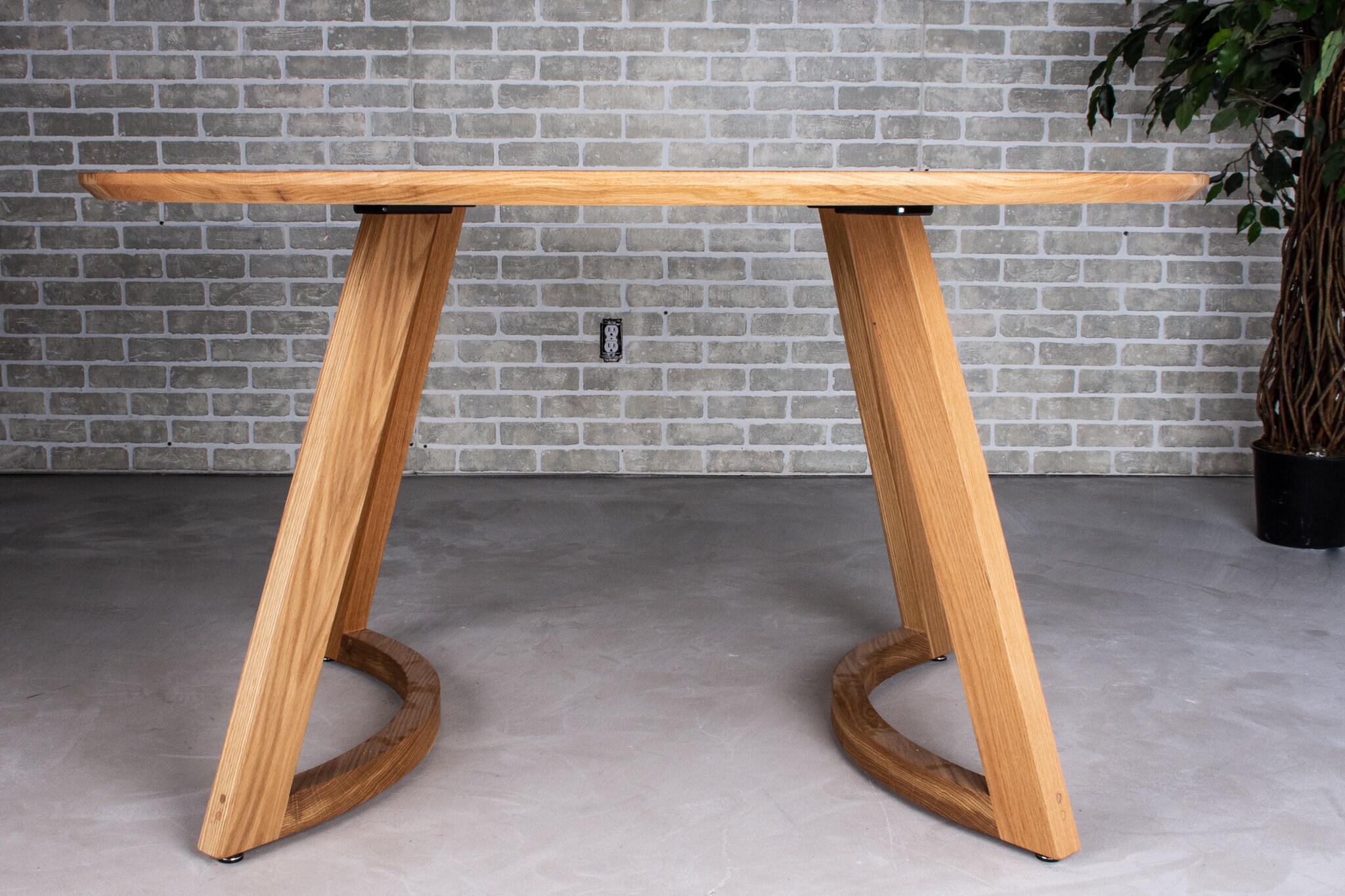 Oak Dining Table Round, Round White Oak Dining Table, 54 Inch Round Oak ...