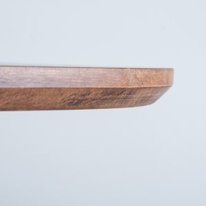 Oval Maple Dining Table, Racetrack Oval Dining Table on Single Cross ...