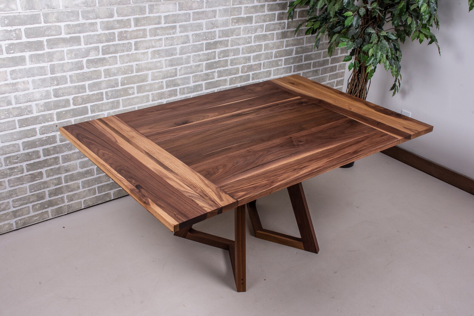 Extendable Square Dining Table, Small Extendable Kitchen Table, 42 Inch ...