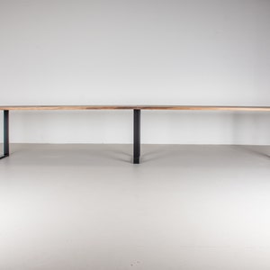 Custom Conference Table, Long Walnut Conference Table, Large Conference ...