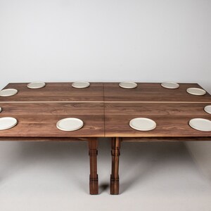 Wood Ping Pong Table, Custom Ping Pong Table, 2 Piece Games Table and ...