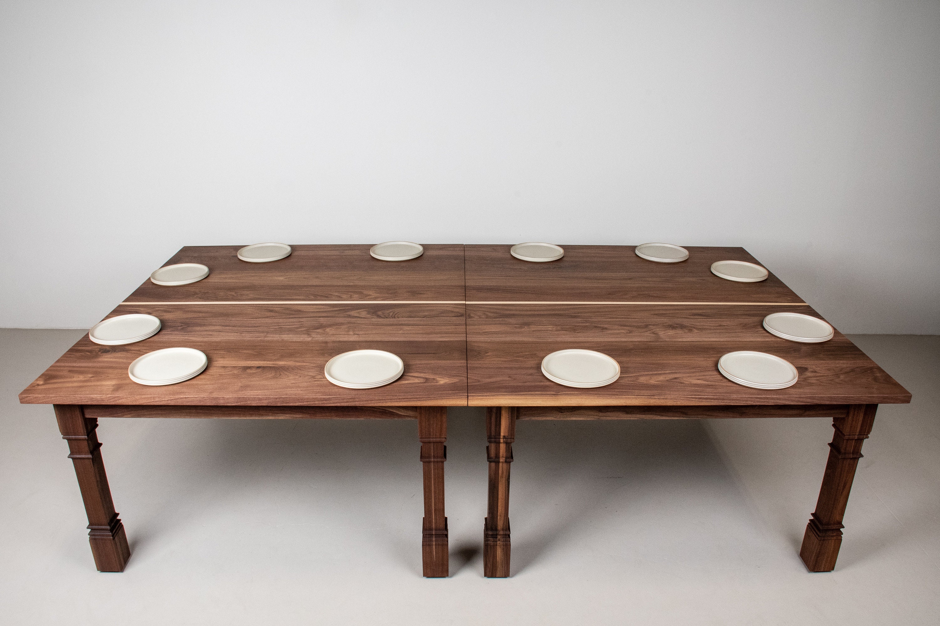 Wood Ping Pong Table, Custom Ping Pong Table, 2 Piece Games Table and ...
