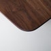 Walnut Dining Table, Fluted Pedestal Base, Squoval Top - Etsy