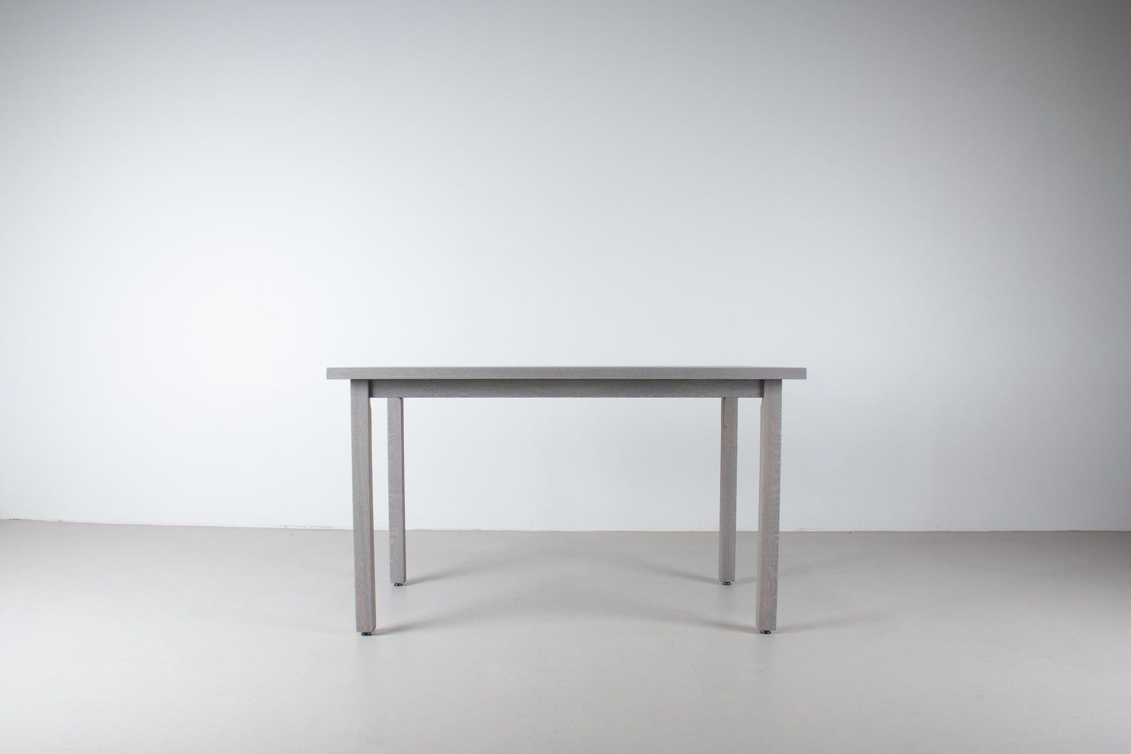 Grey Dining Table, Small Oak Dining Table, Oak Kitchen Parsons Table ...