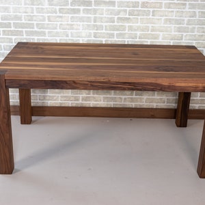 Small Dining Table for 2 or 4, Apartment Dining Table, Wood Table With ...