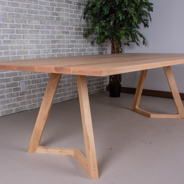 Natural Wood Table - Etsy