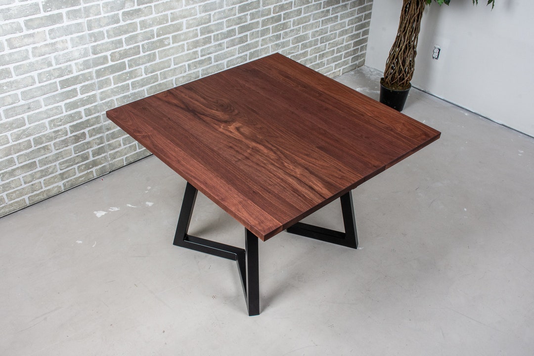 Dining Table Square Extendable, Dining Table With Extenders, Expanding ...